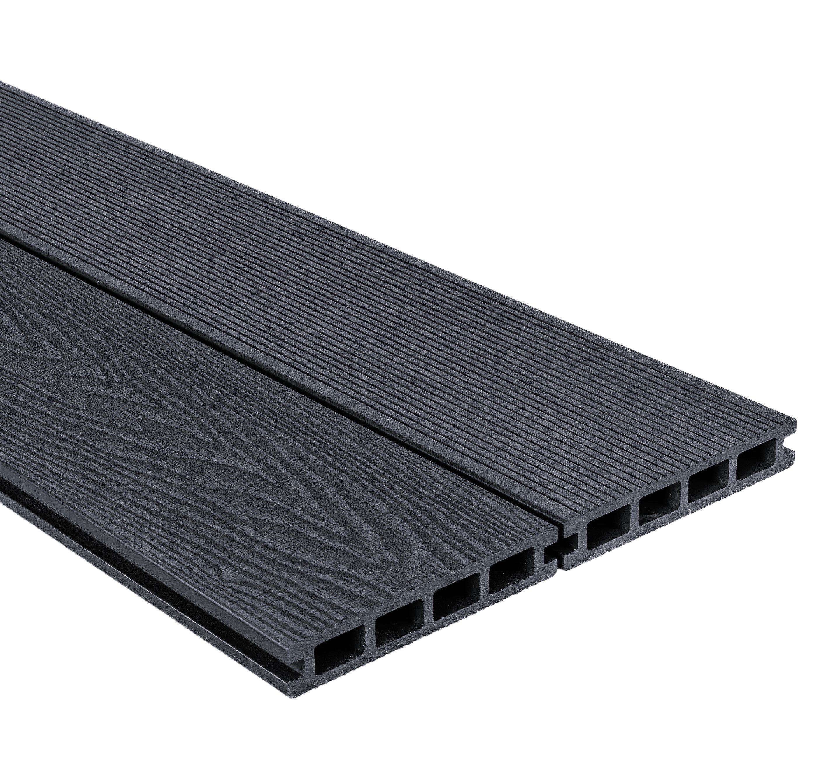 Anthracite Composite Deck Board – Mighty Deck