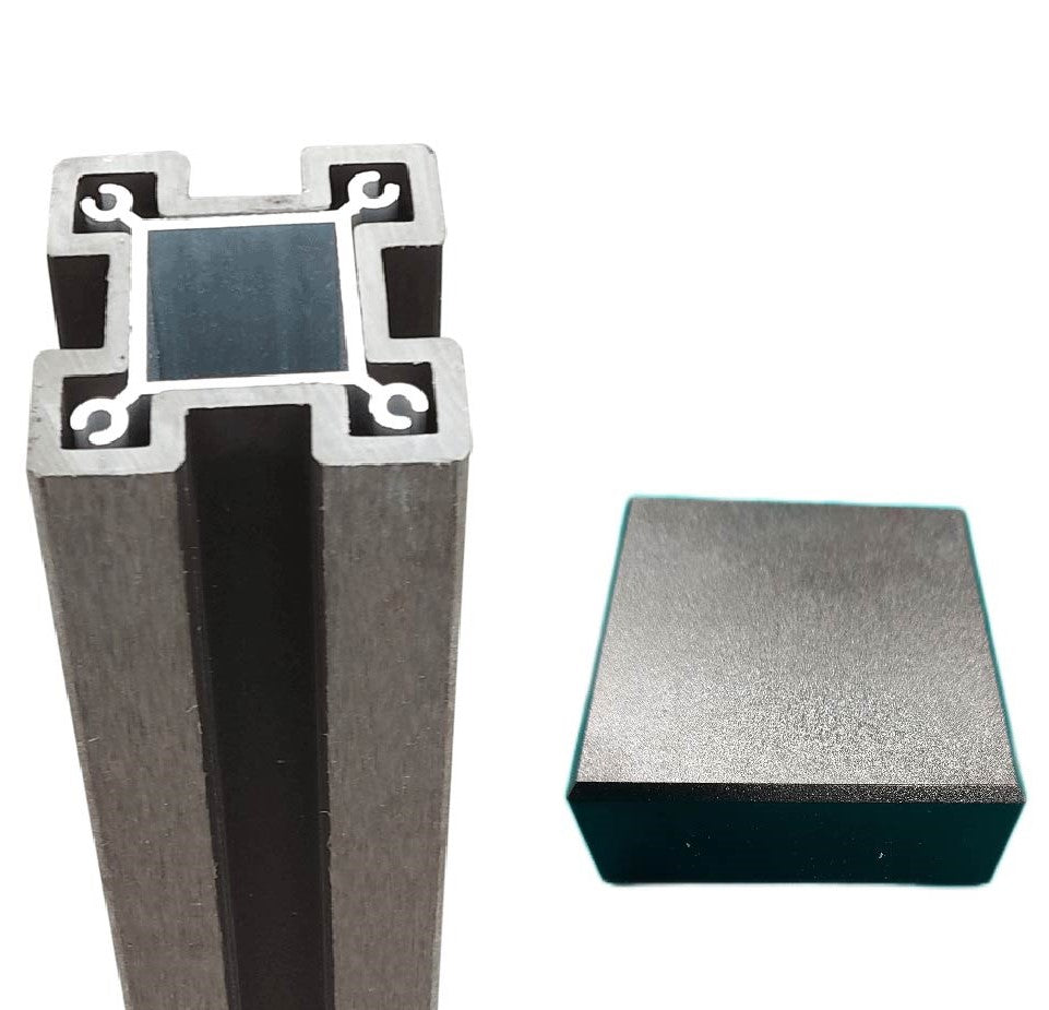 Ash HYBRID Fence Post – Mighty Deck