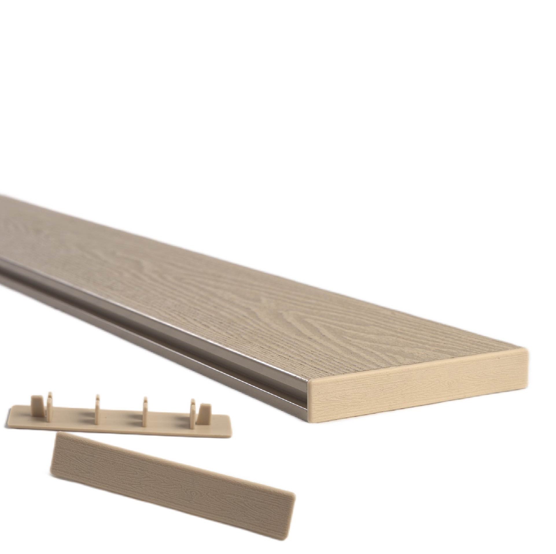 Cream End Caps – Mighty Deck