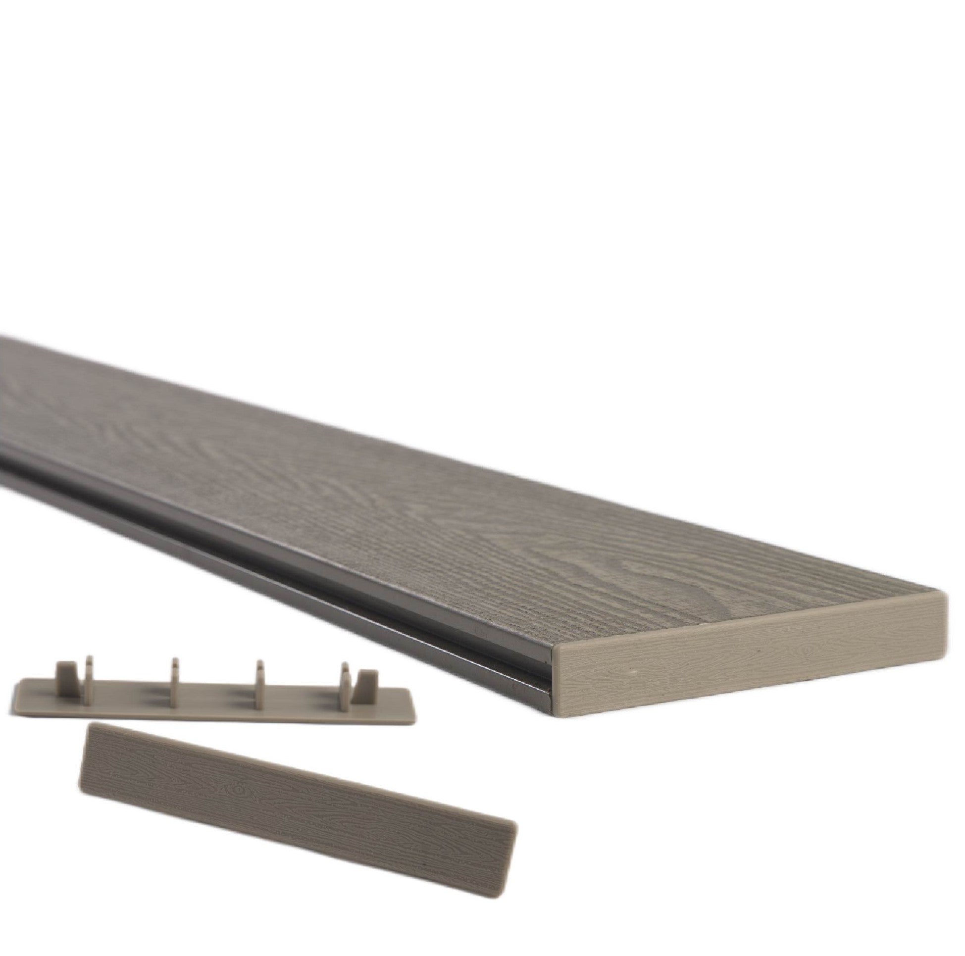 Grey End Caps – Mighty Deck