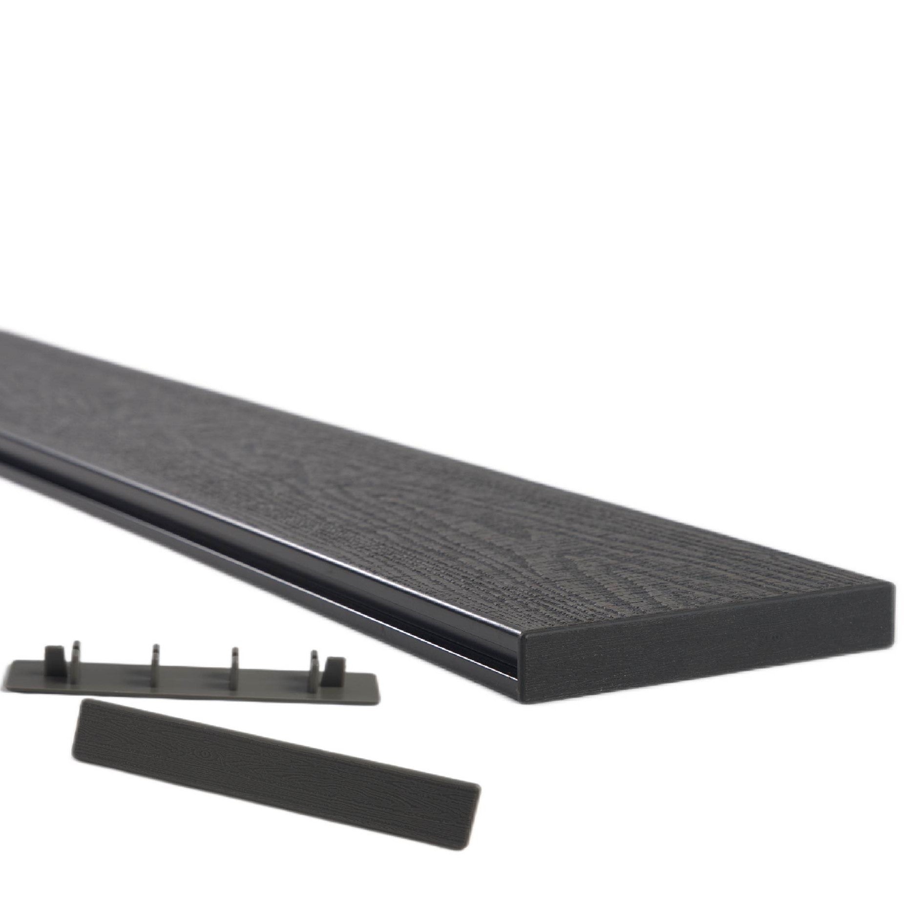 Charcoal End Caps – Mighty Deck